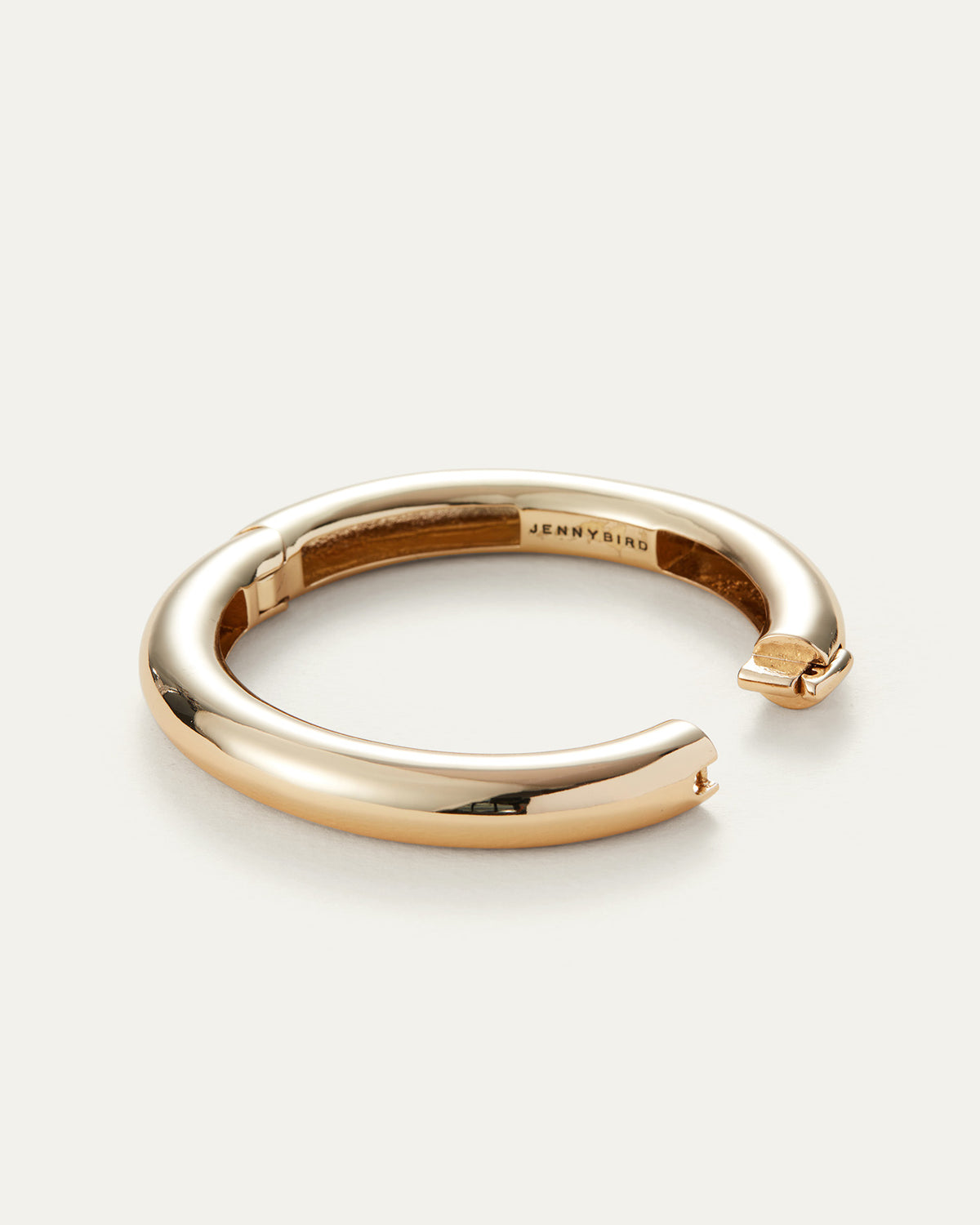 Gia Mega | Thick Gold Bangle Bracelet | JENNY BIRD Canada