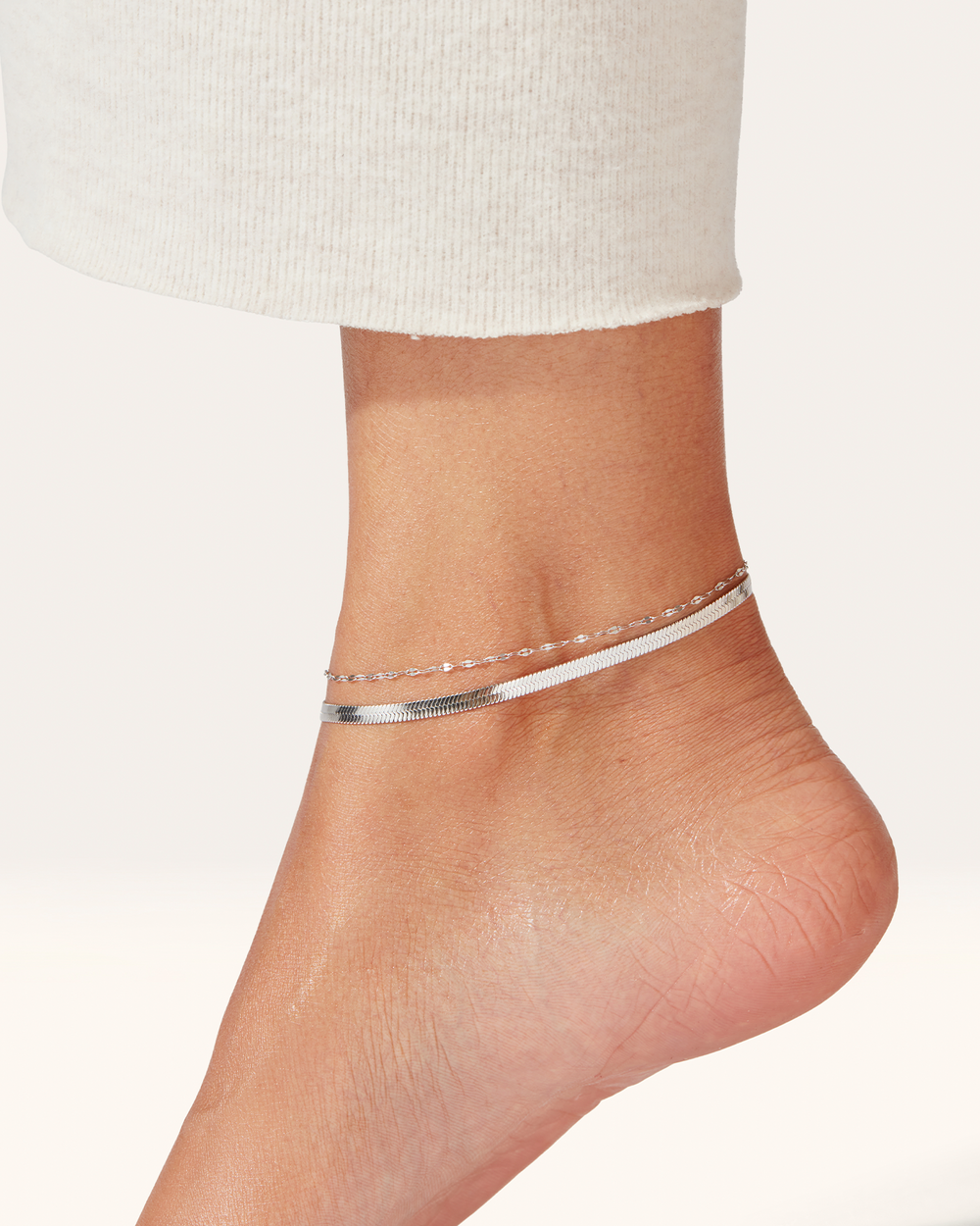 Capri Anklet - Silver | JENNY BIRD Canada