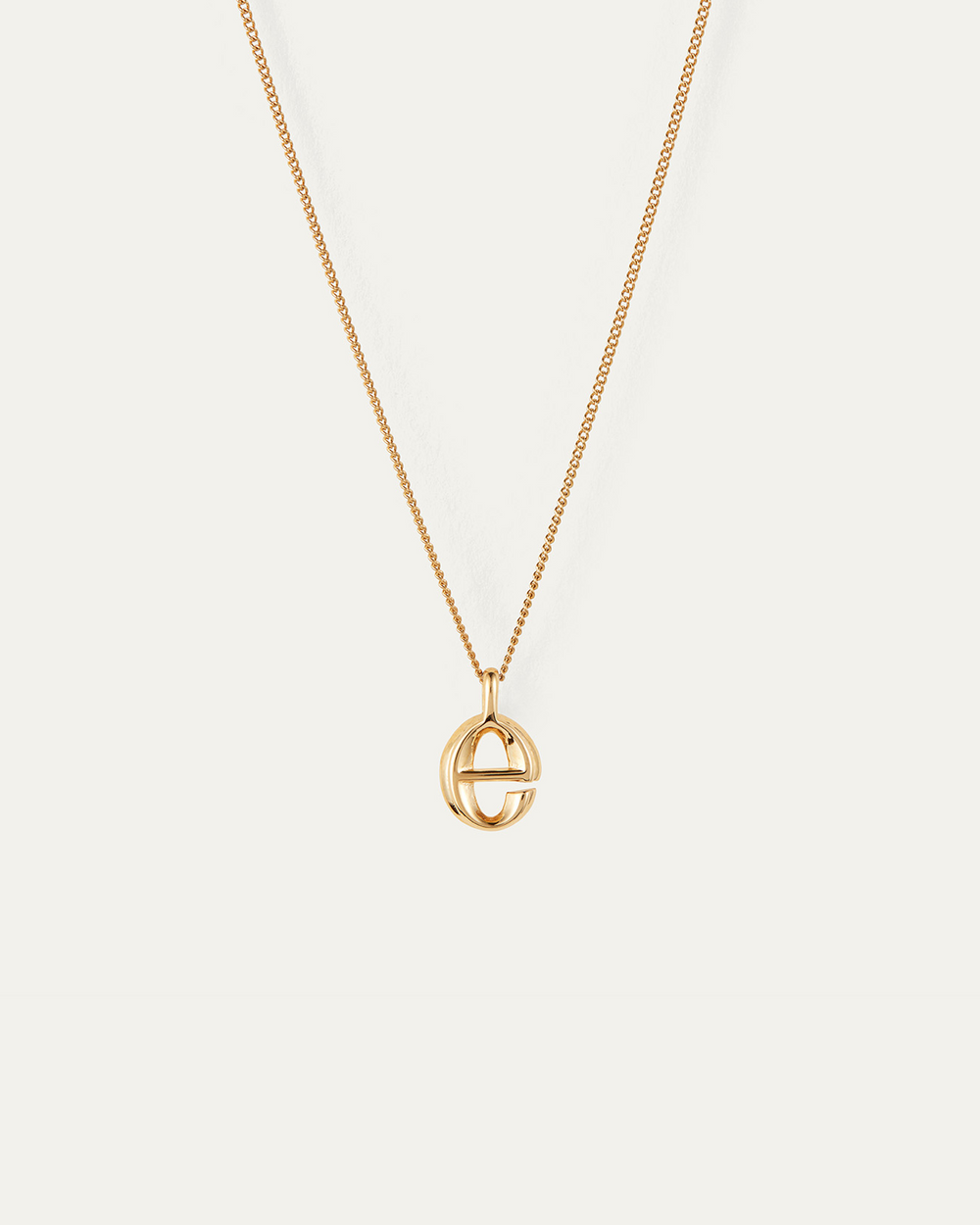 Monogram Necklace | Initial Letter Necklace | Necklace with E | JENNY ...